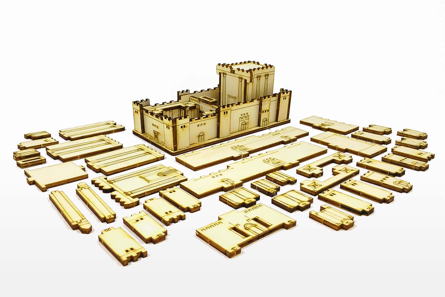 The Second Temple small 3D Wooden Puzzle Kit | Israel Cart
